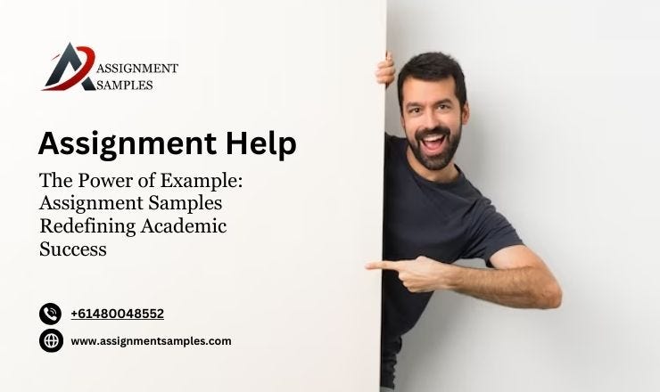 The Power of Example: Assignment Samples Redefining Academic Success ...