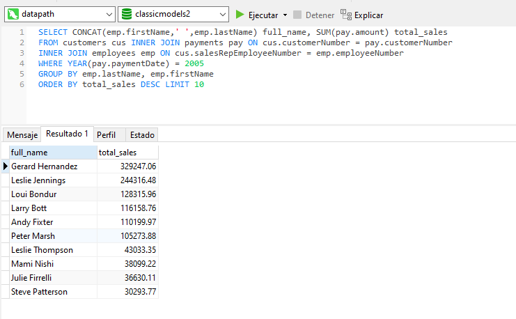 HOMEWORK 03: DATABASE ENGINEER - Angelo Toledo Romero - Medium