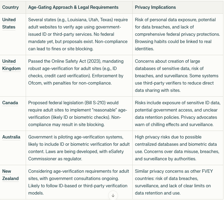 🔒 Age-Gating Is Creating a New Privacy Crisis — Here’s the Safer Way ...