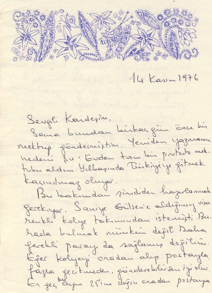 14–11–1976 Kendal Nezan’ın (Salim Gemici) mektubu | by Dr. Yekta Uzunoglu | Medium