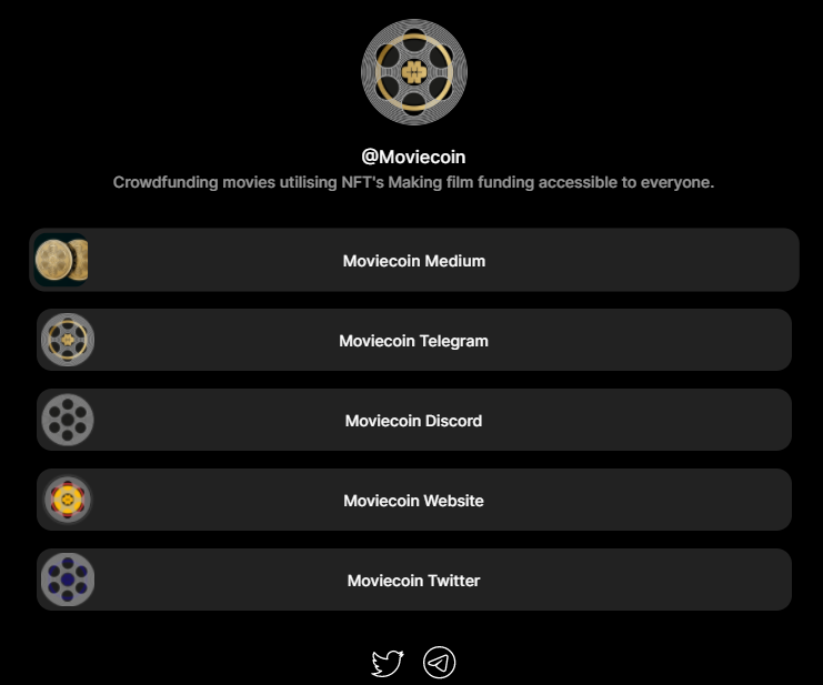 Moviecoin Links - Moviecoin | Crowdfunding cinema with crypto & NFTs ...