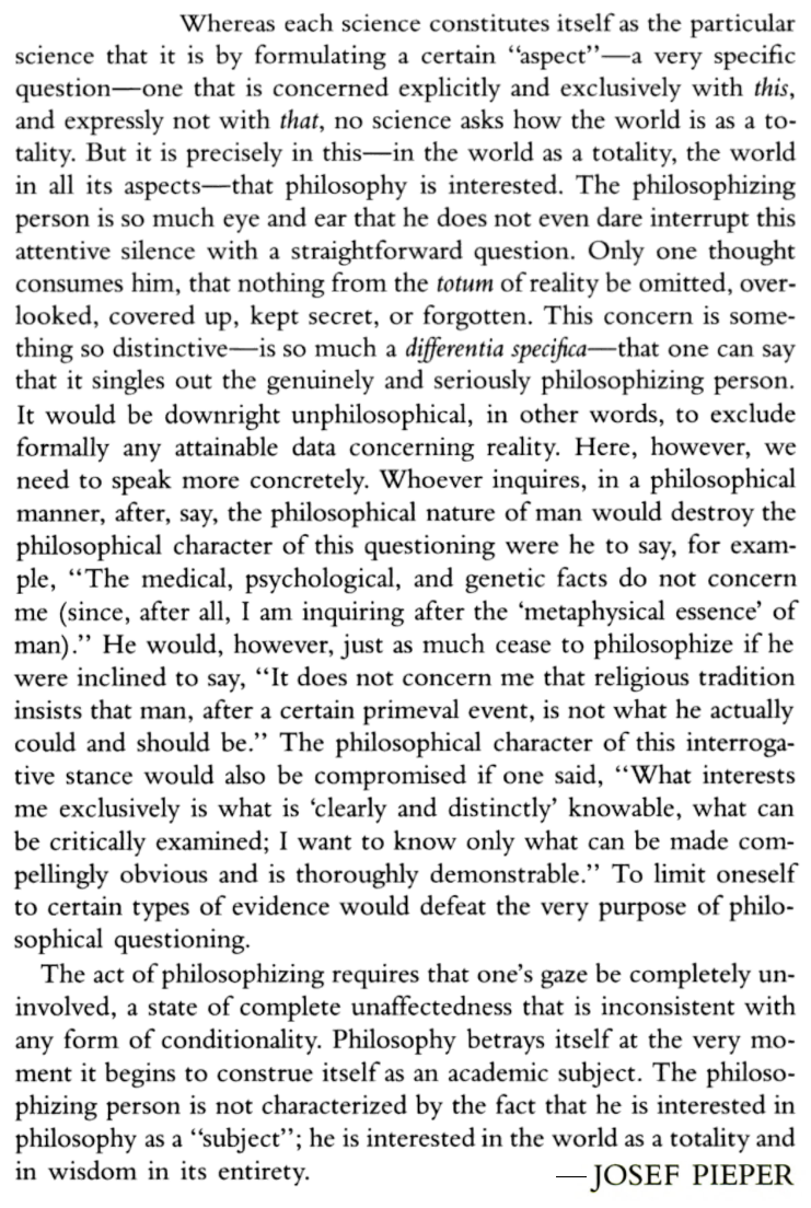 On the differentia specifica of philosophy | by N.W. Flitcraft | Medium