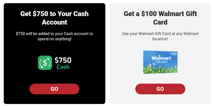 Choose Your Reward Now! Enter your information now for a chance to win ...
