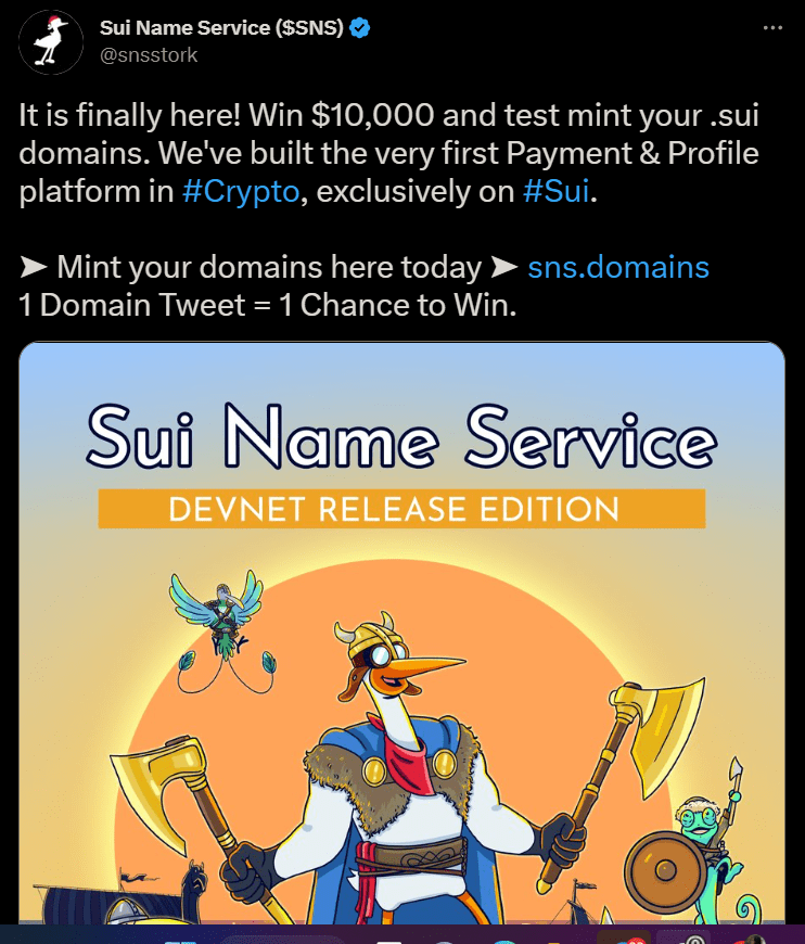 Sui Name Service: Your Identity For Sui Network | by Quenam | Jun, 2023 ...