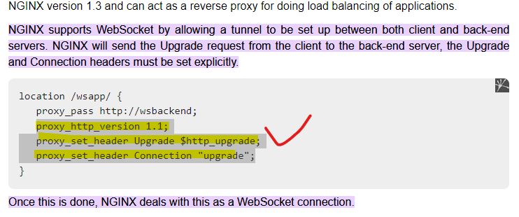 [aaPanel] Setting Proxy Reserver Nginx untuk Project Node JS menggunakan komunikasi Socket.io ...