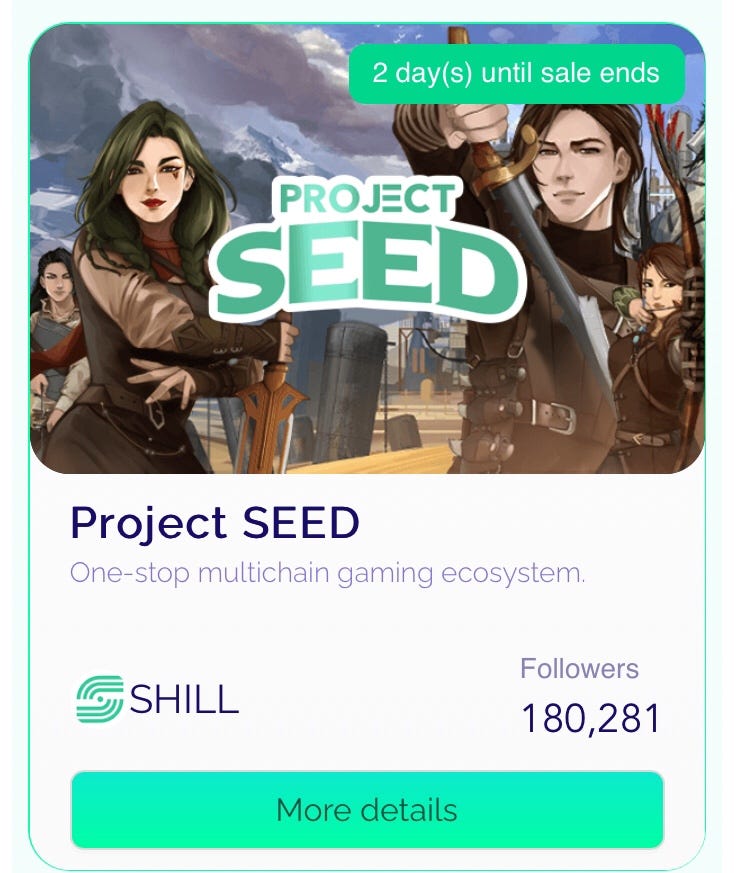 PROJECT SEED X SOLANIUM. Project SEED is a multichain gaming… | by akinbolagbetosin | Medium