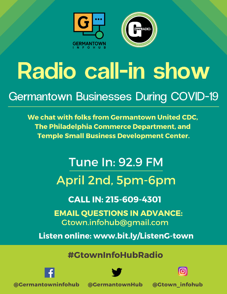Learn about small business resources at Info Hub’s radio call-in show ...