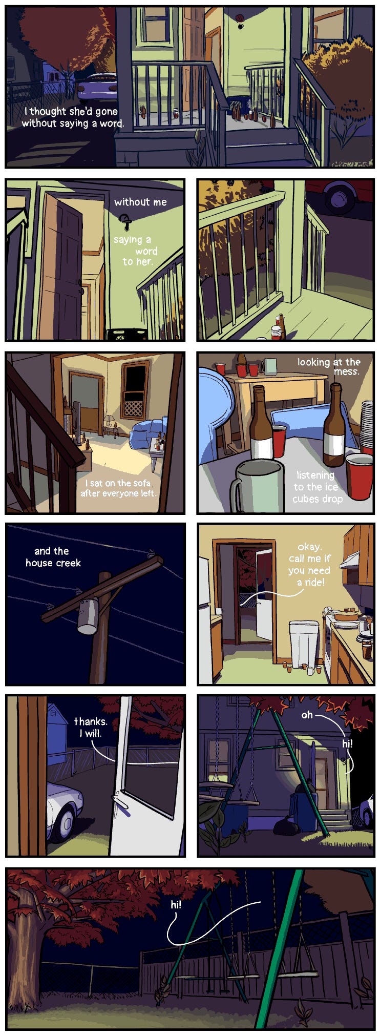 Porch. A short comic | by Matthew Bogart | Comics by Matthew Bogart ...