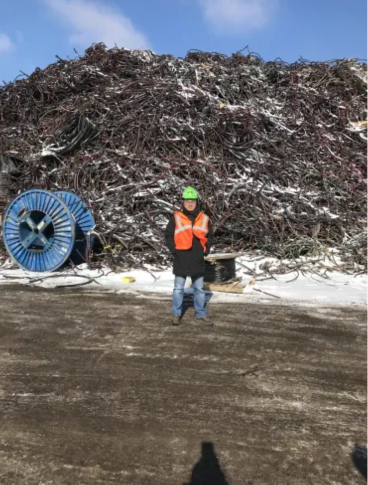 I sell scrap with AI, the platform has been online for two years, with ...