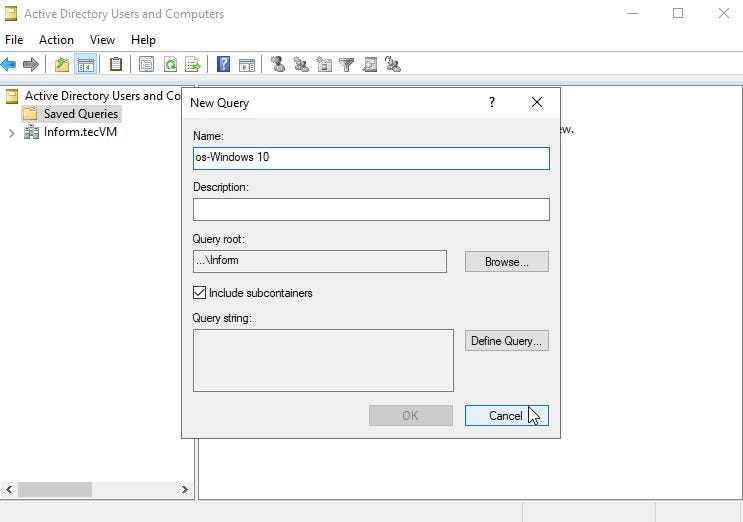 Testing out Active Directory Saved Queries | by Tyrik Emptage | Aug ...