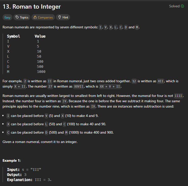 🏛️ Roman to Integer — Mastering a Classic Coding Problem | by Studylearnandfun | May, 2025 | Medium