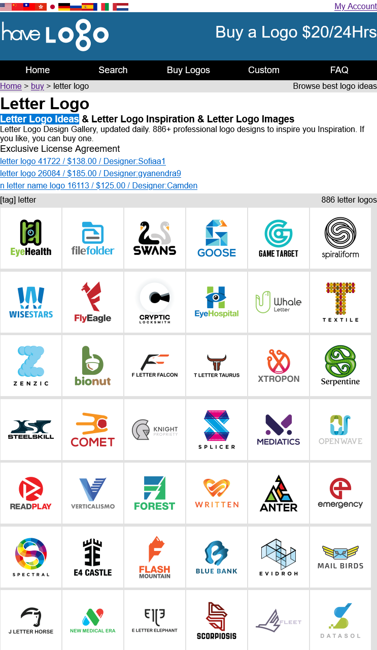 886 Fantastically Clever letter Logos | by Xin | May, 2024 | Medium