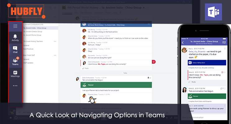A Quick Look at Navigating Options in Teams | by Hubfly | Medium