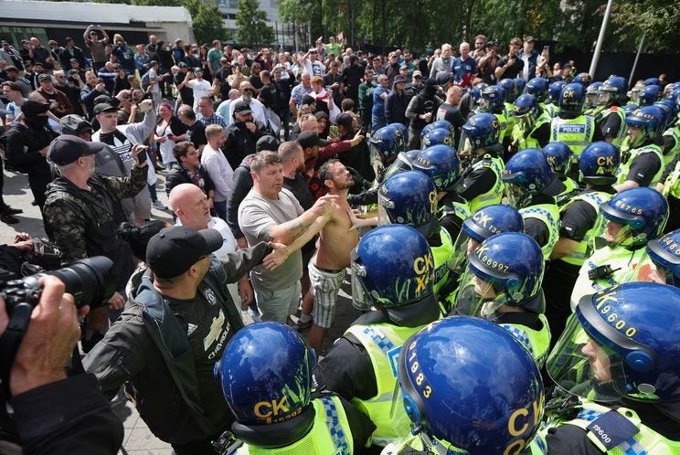 “Mass riots in the UK: what’s behind them?” | by Grain of Truth | Aug ...