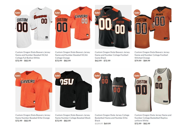 Show Your Team Spirit with a Custom Oregon State Jersey | by ...
