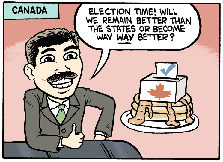 Oh Canada. | by Matt Bors | Medium