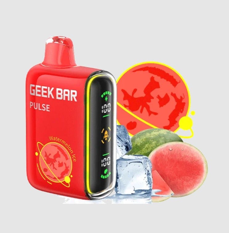 Embrace Summer Vibes with Watermelon Ice: Geek Bar Pulse 15000 Puffs ...
