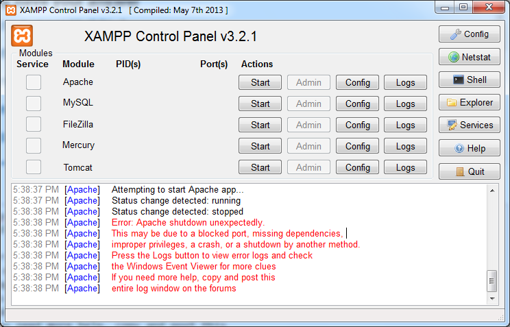 MYSQL is not staring in XAMPP — how to fix it? | by Mohiniba Jadeja ...
