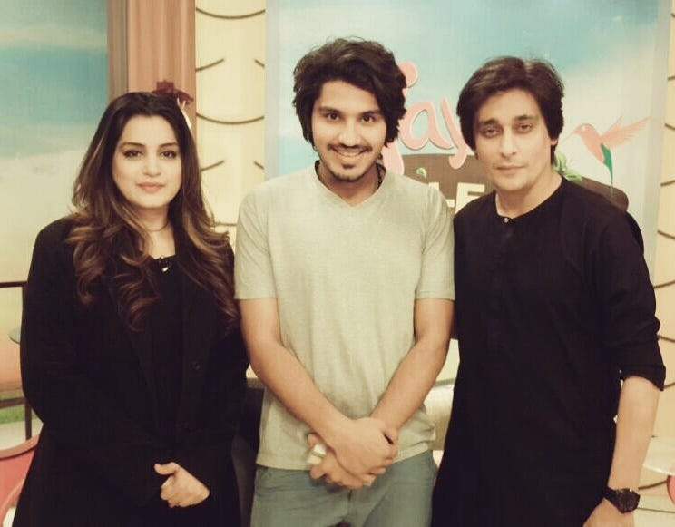 Producers & host ☺. Nazia Malik sahir lodhi | by Mirza Rehman Mughal ...