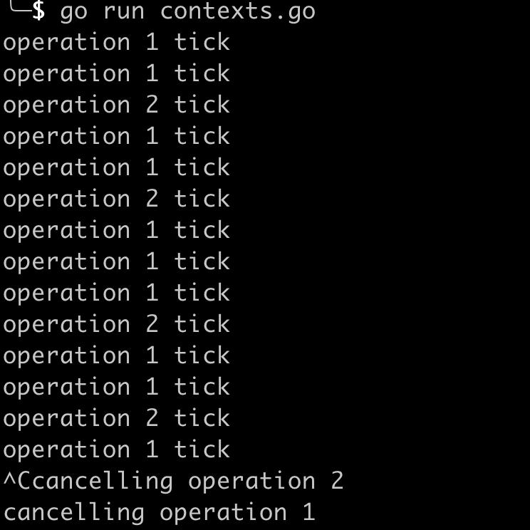 Go: Context with Cancel. Go contexts are powerful types which… | by Abhishek Harave Pannagesh ...