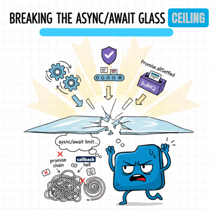The Glass Ceiling of async/await: 3 ways to fix your Nodejs app’s ...