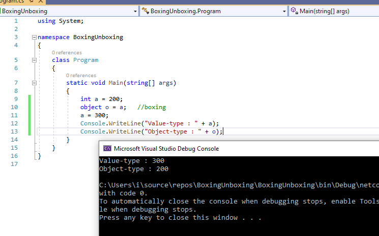 Boxing and Unboxing in C#. Let’s understand the boxing and… | by Priti ...