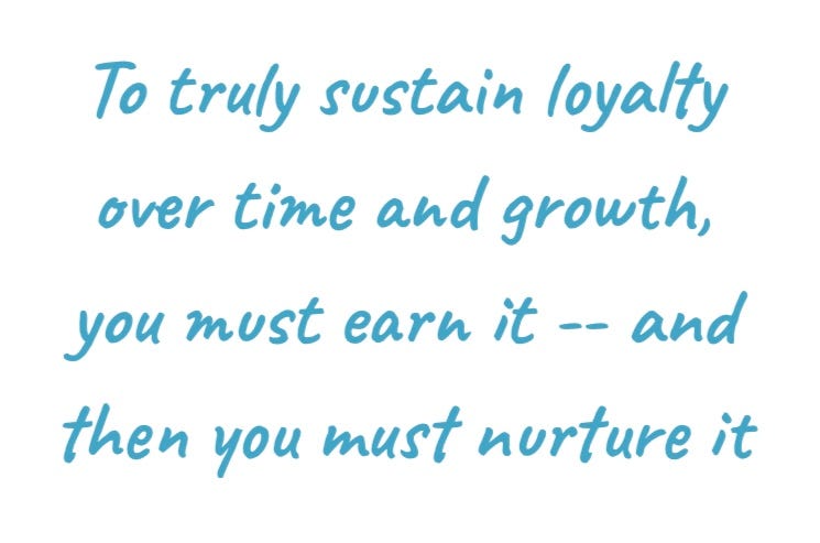 Yo, leaders … loyalty isn’t a given, it’s earned | by Virginia Ulrich ...