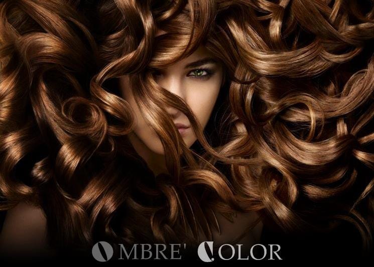 OMBRE 'COLOR Dai forma al COLORE Creando Un vero DIPINTO Le tenue ...