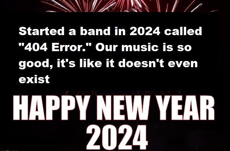 The best memes for the New Year 2024 from the 24.usiic.co feed ...