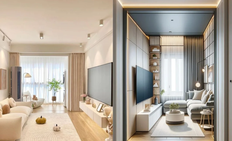 Small Flat Interior Design: Tips To Make Functional And Inviting Space ...
