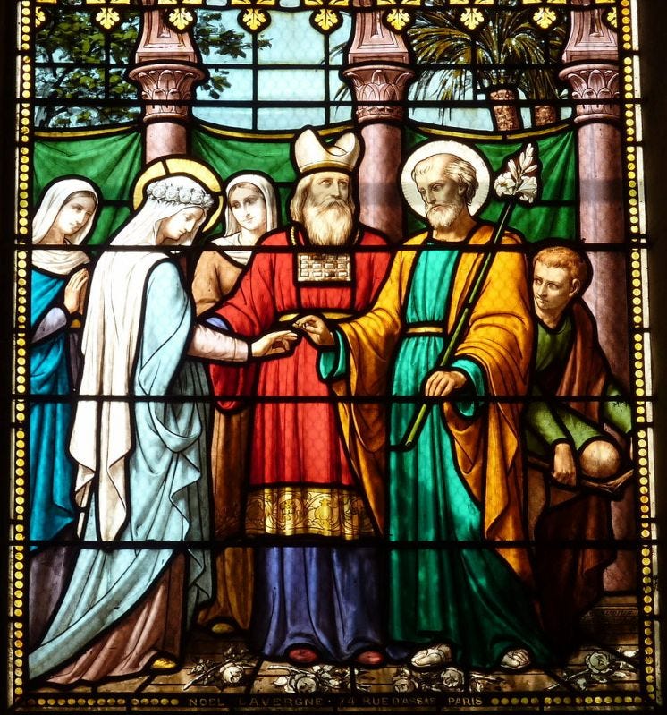 The espousal of Mary with St.. . | by Maria Angela Grow | Medium