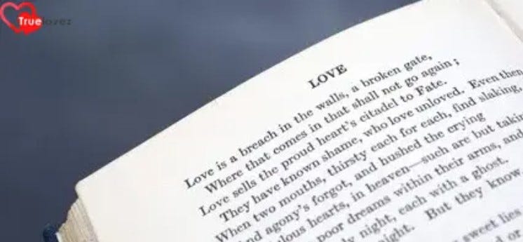 Famous Love Poems. Famous love poems are the one which can… | by True ...