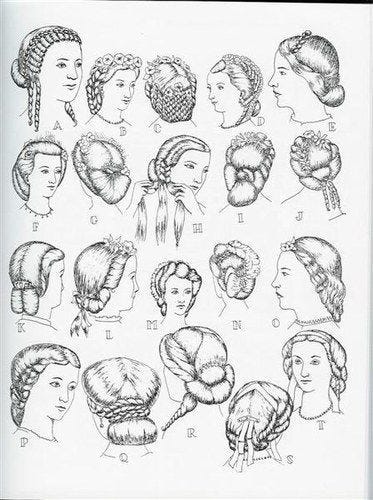 1850s Hairstyles For Women