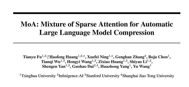 Mixture of Attention：Optimizing Large Language Models with Adaptive ...