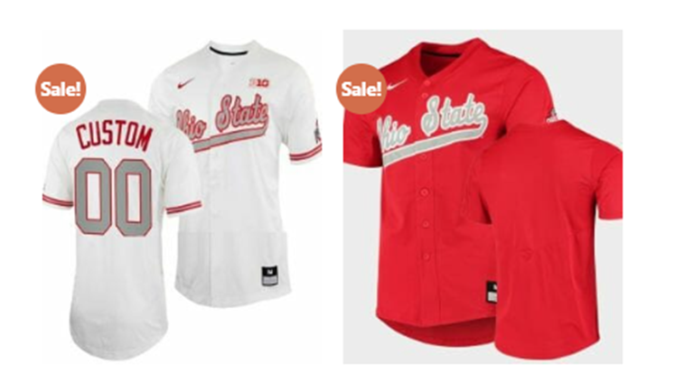 Show Your Buckeyes Pride with a Custom Ohio State Buckeyes Baseball ...