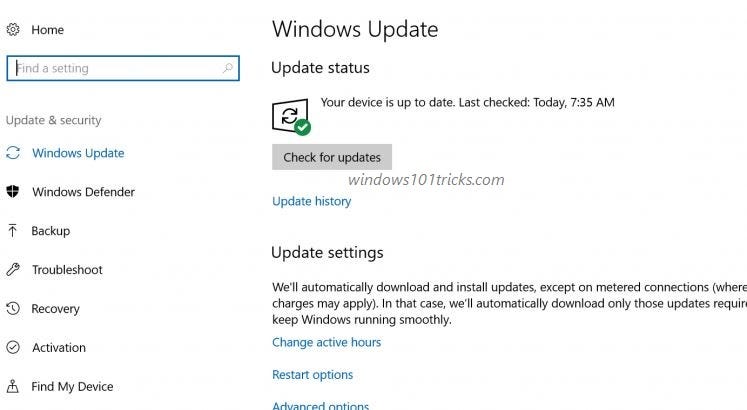 How To Stop Windows 10 automatic update installation | by WindowsCult ...