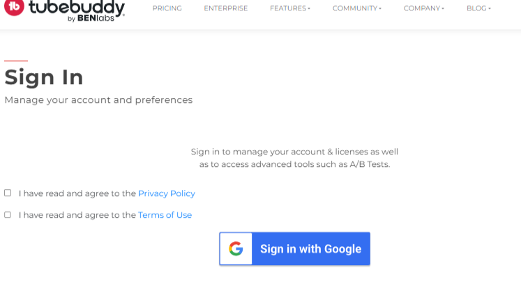 TubeBuddy Sign Up 2024: How To Create An Account Right! | Medium