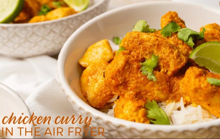 Easy Recipe How to Make Chicken Curry in Air Fryer | by Lorena Koss ...