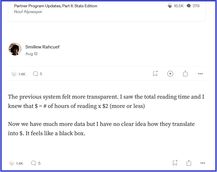 My Most Clapped Story Since The Changes Is a Comment | by Smillew ...