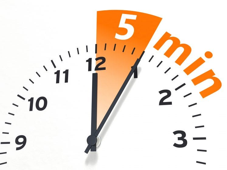 Introducing 1 Minute Calls and 5 Minute Meetings | by @ChrisMatthieu ...