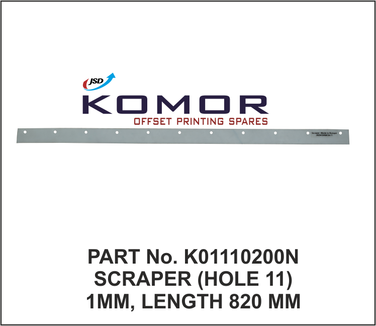 Scraper for Komori Offset Printing Machine: Precision at Its Finest ...