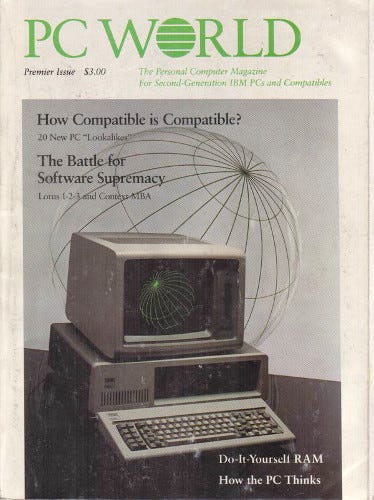 First Ibm Pc Debut