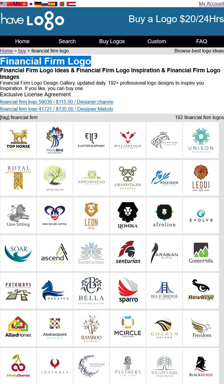 192 financial firm Logo design inspiration | by Xin | May, 2024 | Medium