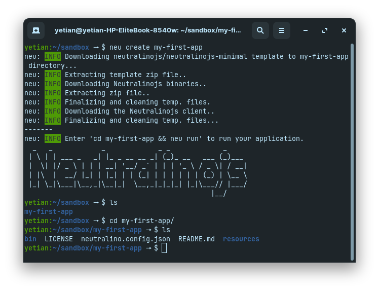 Get started with neutralino.js + Vue | by Ye Tian | Medium