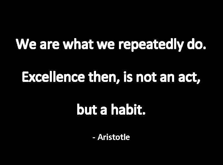 Every Single Act Matters. To become whatever it is you want to… | by ...