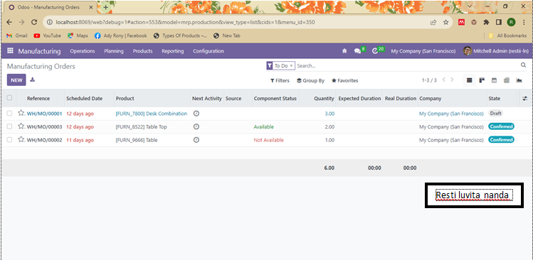 Modul Manufacturing odoo 16. Modul Manufacturing di Odoo adalah… | by ...