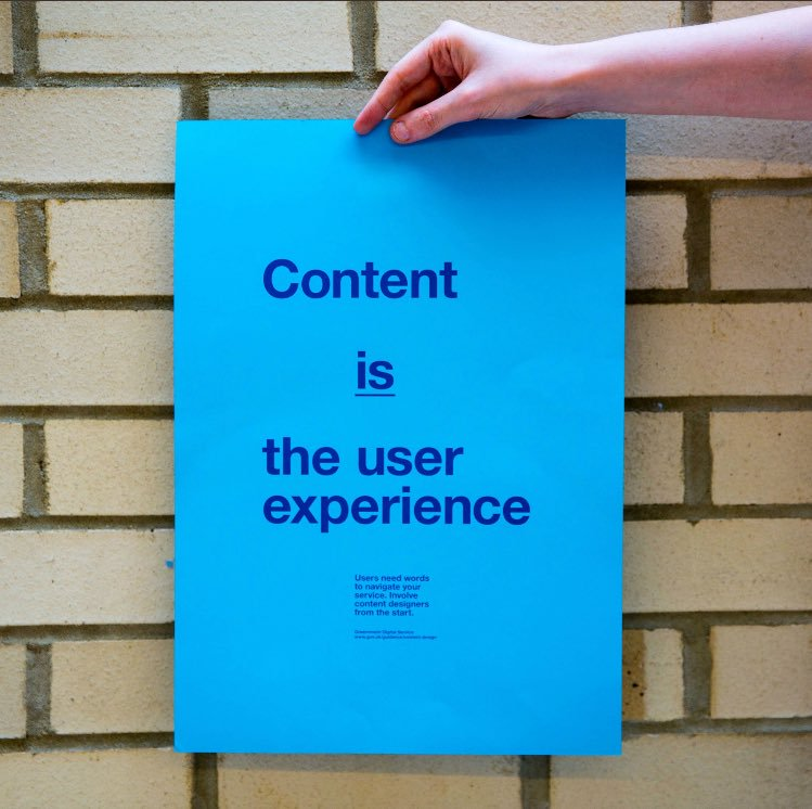 Content design is the user experience and what the deuce is content ...