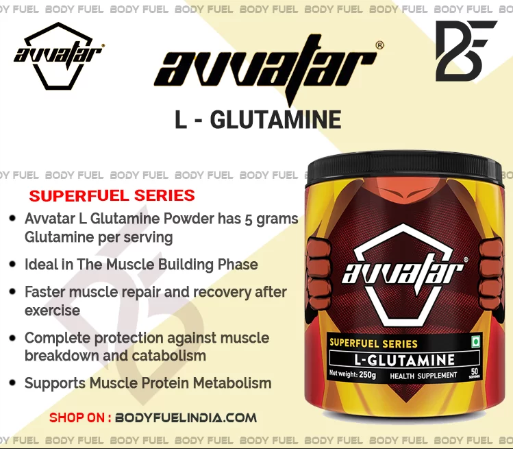 Avvatar L-Glutamine - Body Fuel - Medium