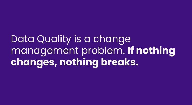 Data Quality is a Change Management problem. | by Syed Sajjad Askari ...